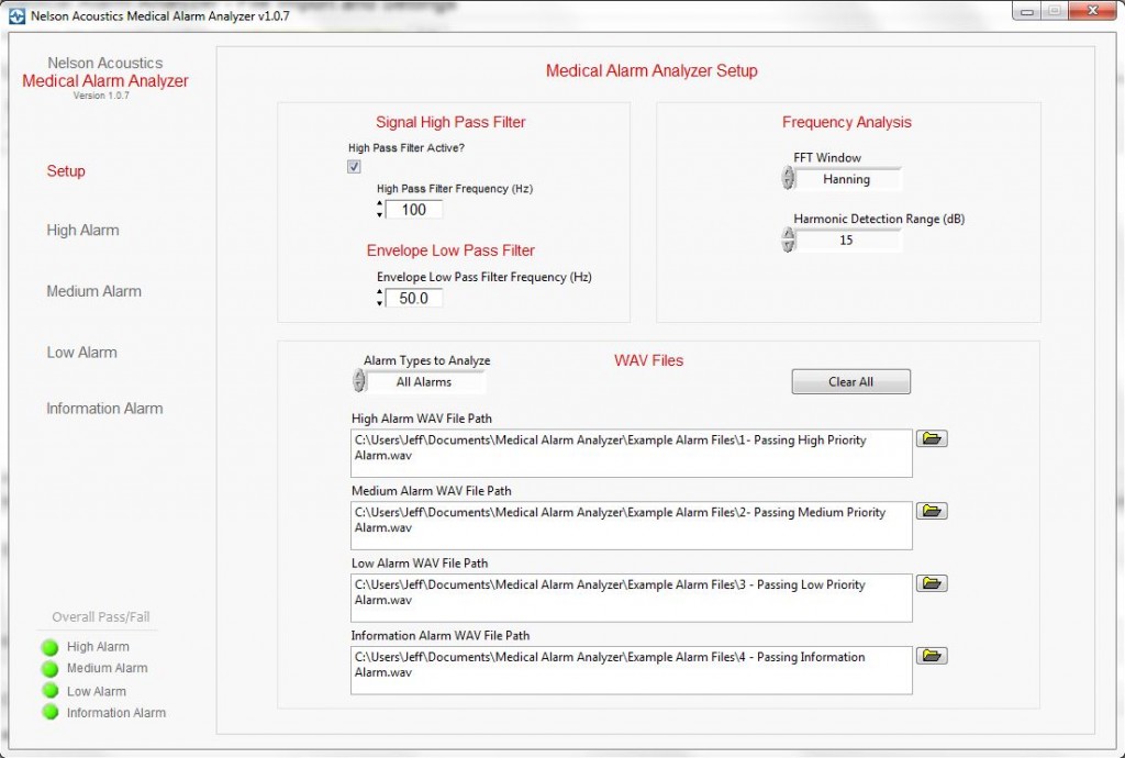 Medical Alarm Analyzer System | VIacoustics